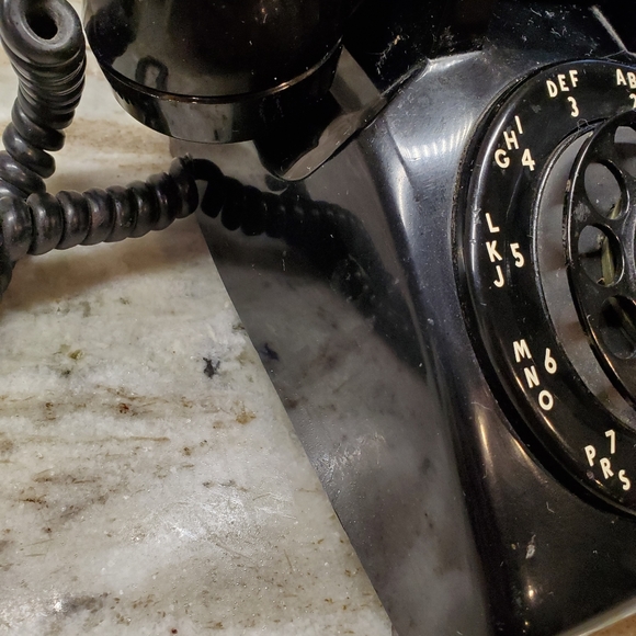 Western Electric | Accents | Vintage Black 95s Western Electric 500 ...